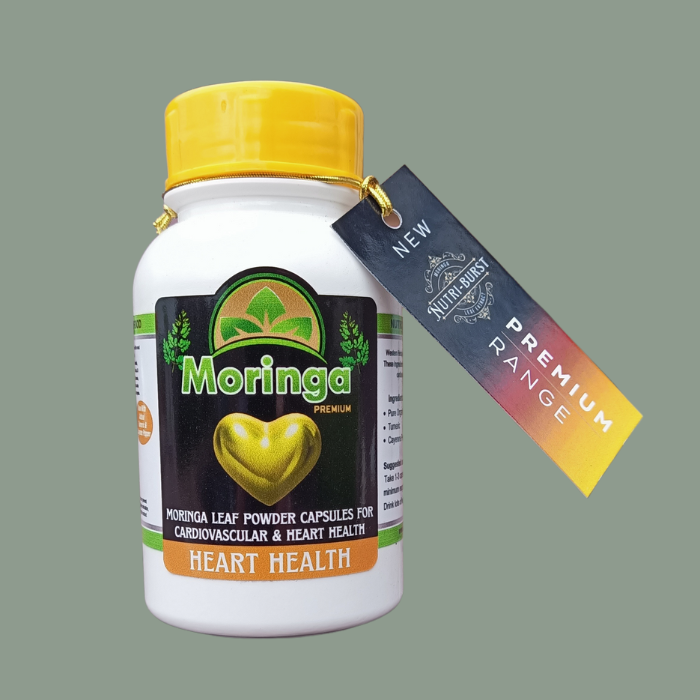 Moringa capsules with Turmeric & Cayenne Pepper (Heart Health ...