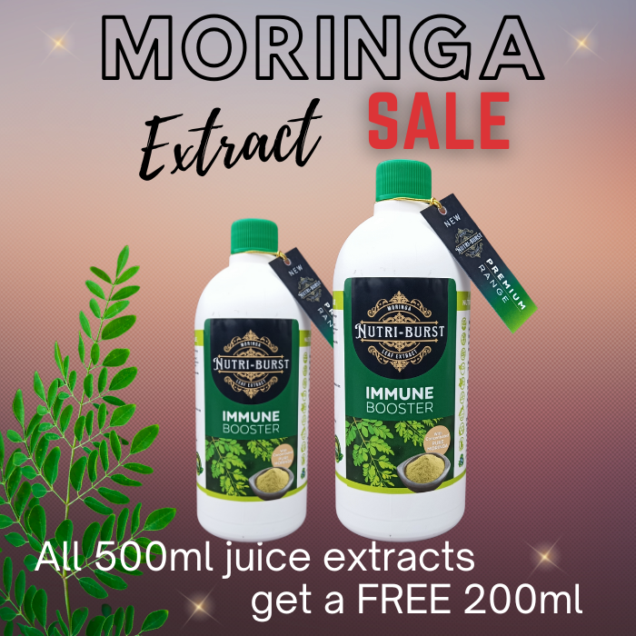 Nutri-Burst Moringa Concentrate Leaf Extract for IMMUNE SUPPORT ...